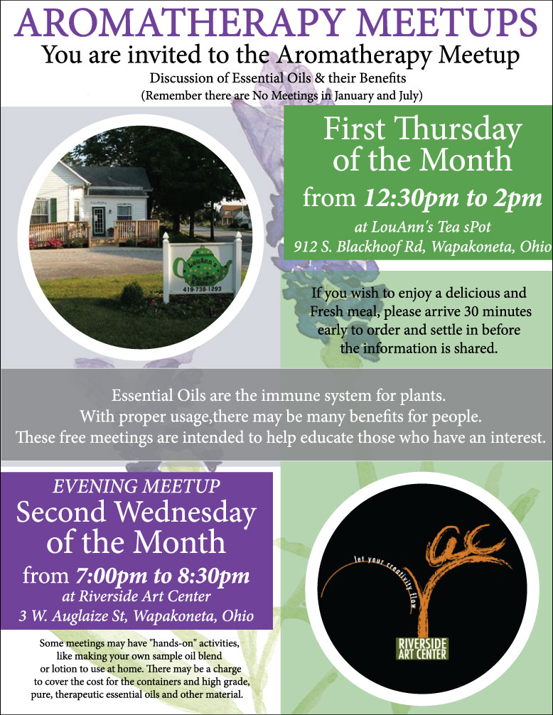 Sarah C Bellman, LMT Aromatherapy Meetups